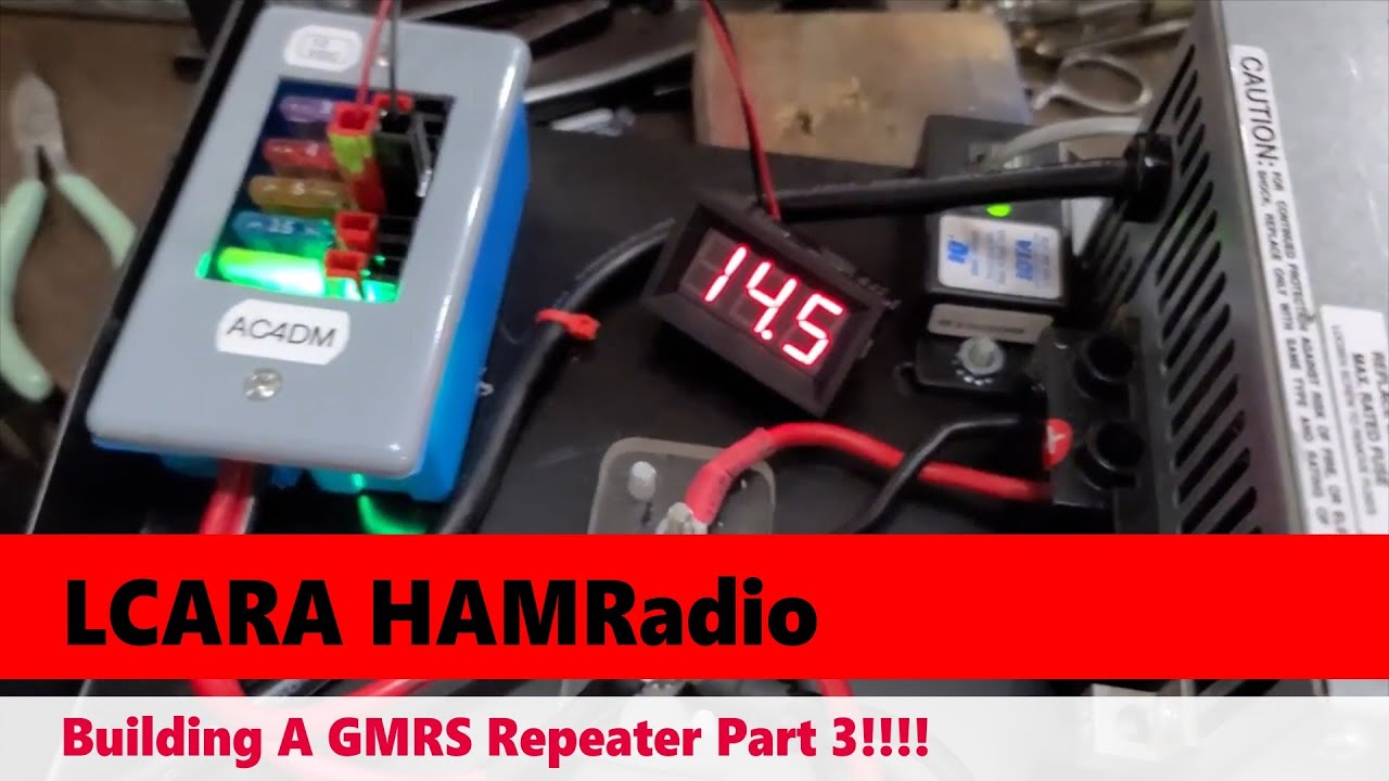 LCARA HAM Radio: Vintage - Building A GMRS Repeater Part 3!!!! - YouTube