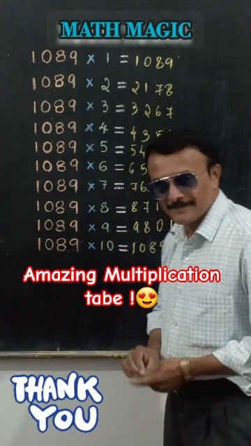 "🔥1089 Multiplication Table SHOCKED Everyone! 🤯 (Math Magic Revealed ...