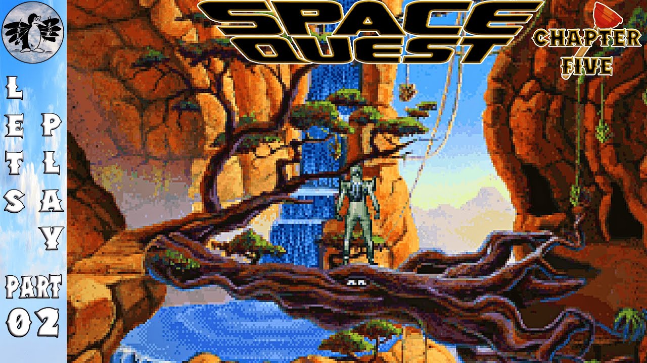 Let's Play Space Quest 5 Part 2 [PC] W-D40 (Blind) - YouTube