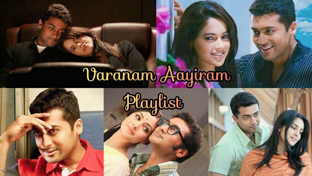 😍 Varanam Aayiram Movie Playlist 💞| All Favourite Songs💯 | Harris ...