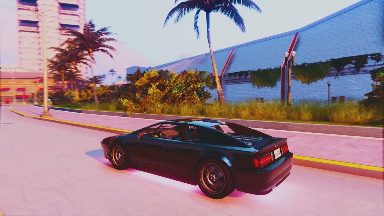 Grand Theft Auto Vice City 2020 Remaster Mod -- 2 Minute Zone Tour Vice ...