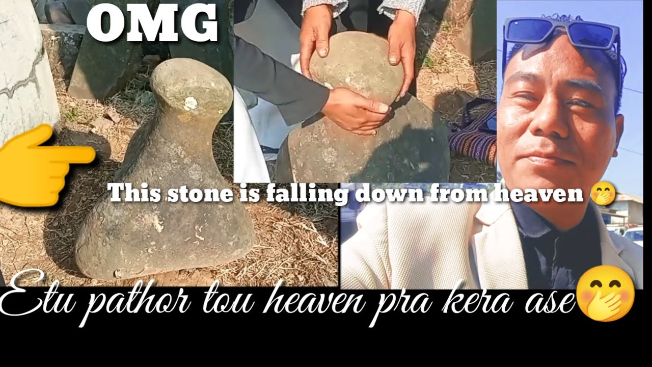 This stone is falling down from heaven (heaven stone) - YouTube