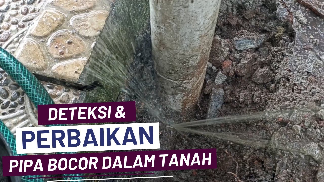 Deteksi dan Perbaikan Pipa Bocor Pagedangan, Tangerang - YouTube