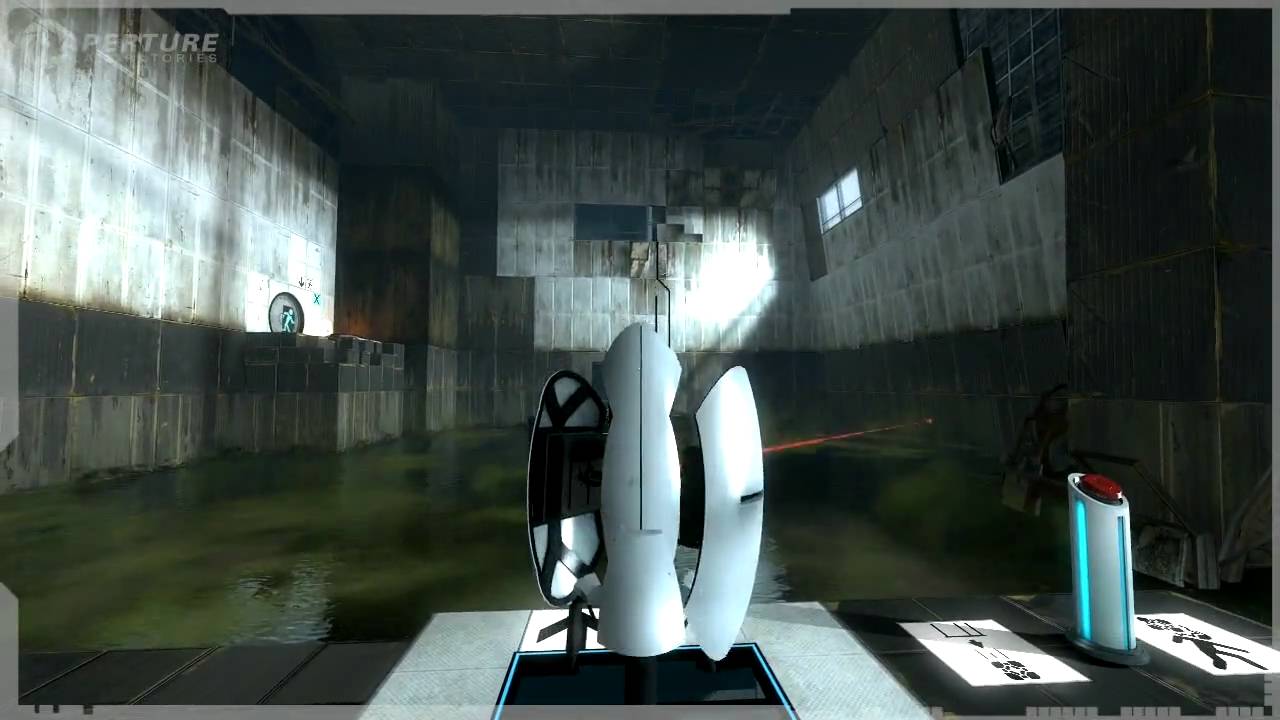 Portal 2 beta preview footage - faith plates - YouTube
