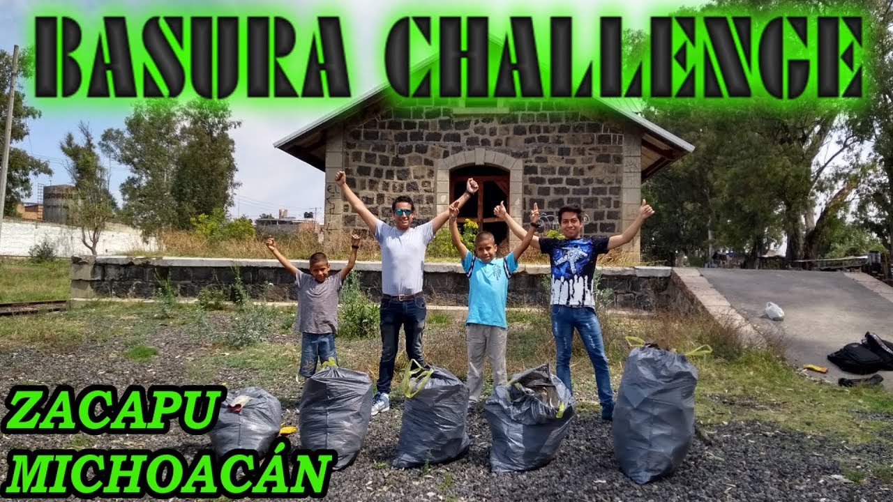 BASURA CHALLENGE / TRASH TAG CHALLENGE | RETO para CUIDAR al PLANETA | ft: Aldo Story | JUANE ...