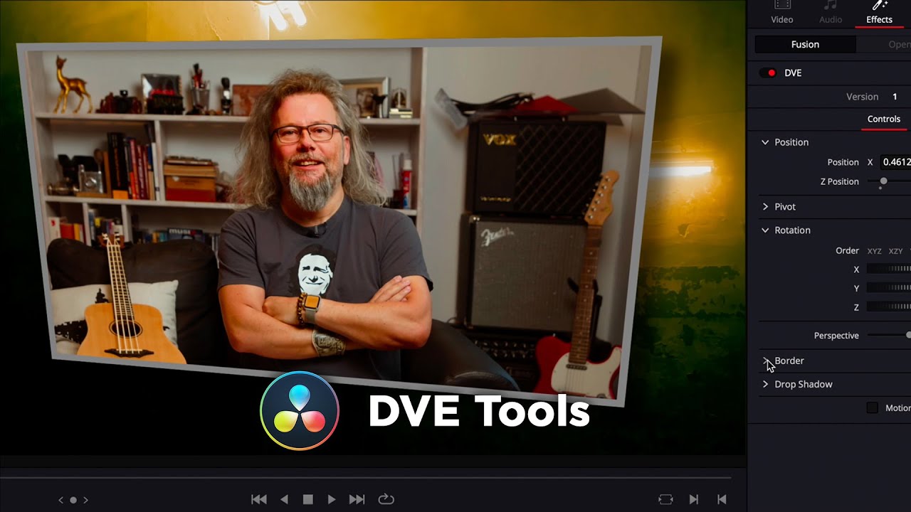 DVE Tools | DaVinci Resolve 17 Tutorial - YouTube