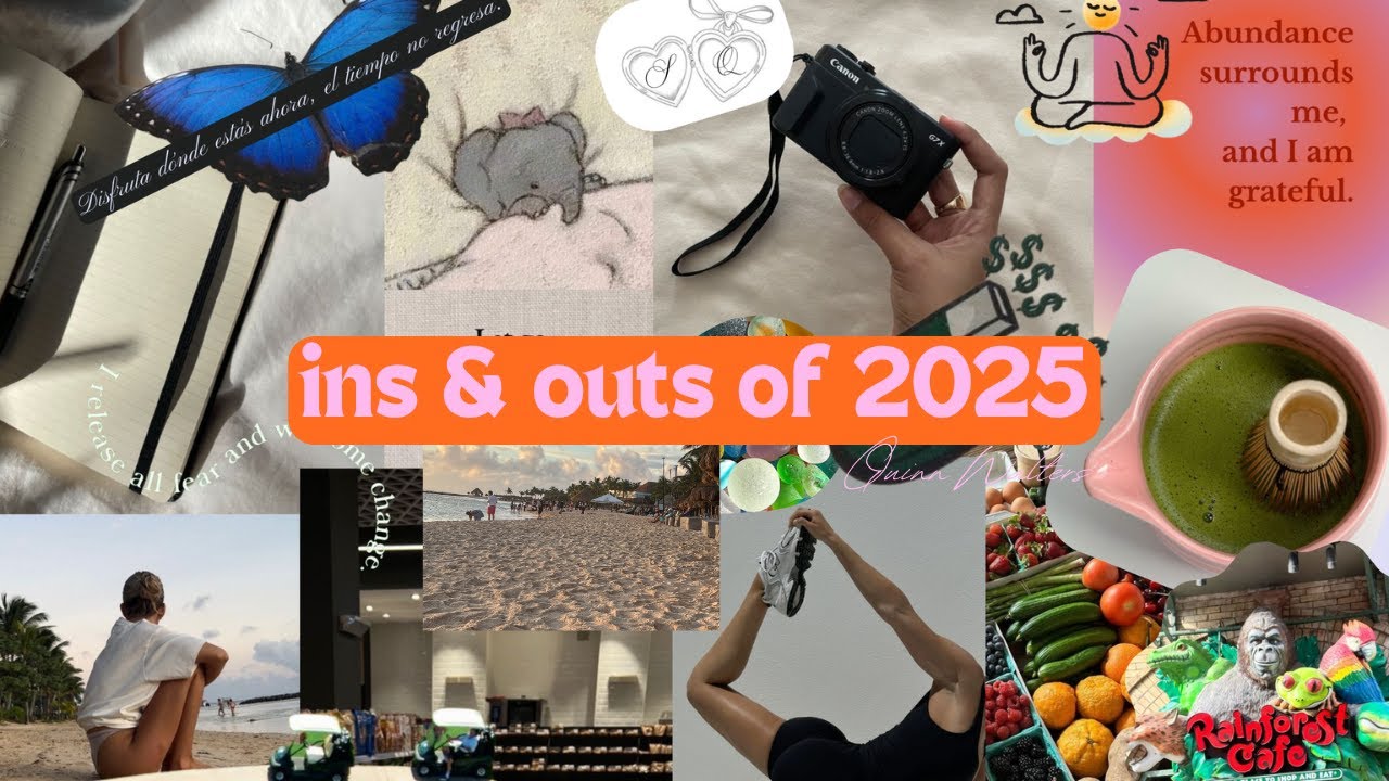 my ins and outs for 2025 - YouTube