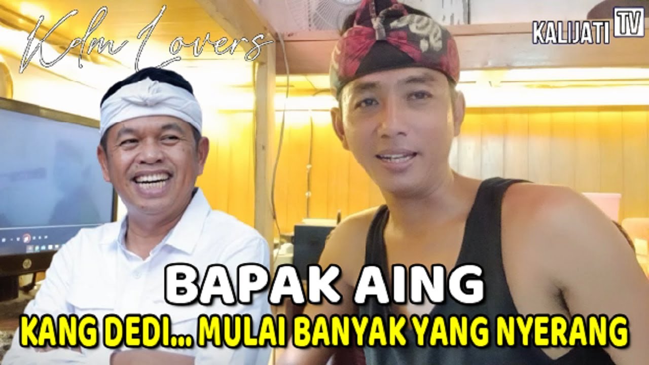 BAPAK AING!! KANG DEDI MULYADI MULAI BANYAK YANG NYERANG - Kalijati Tv - KDM Lovers - YouTube