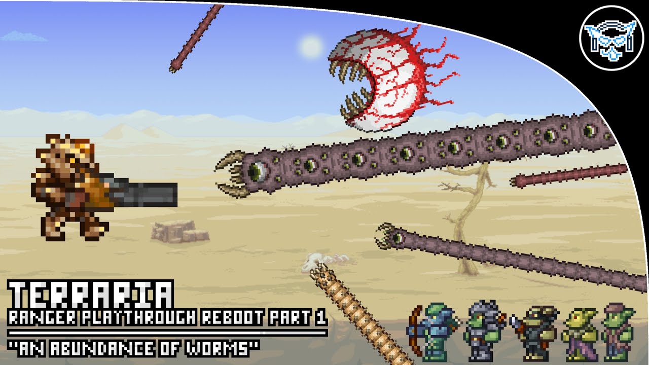 Terraria | Ranger Playthrough Reboot Part 1 - An Abundance of Worms ...