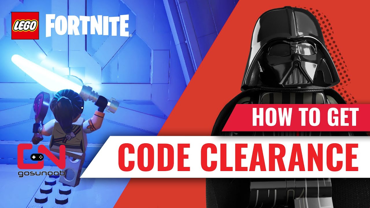 How to Get Code Clearance in LEGO Fortnite Star Wars Update - YouTube