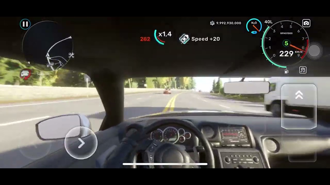 CARX STREET NISSAN GTR R35 CRASH 335 KM/H - YouTube