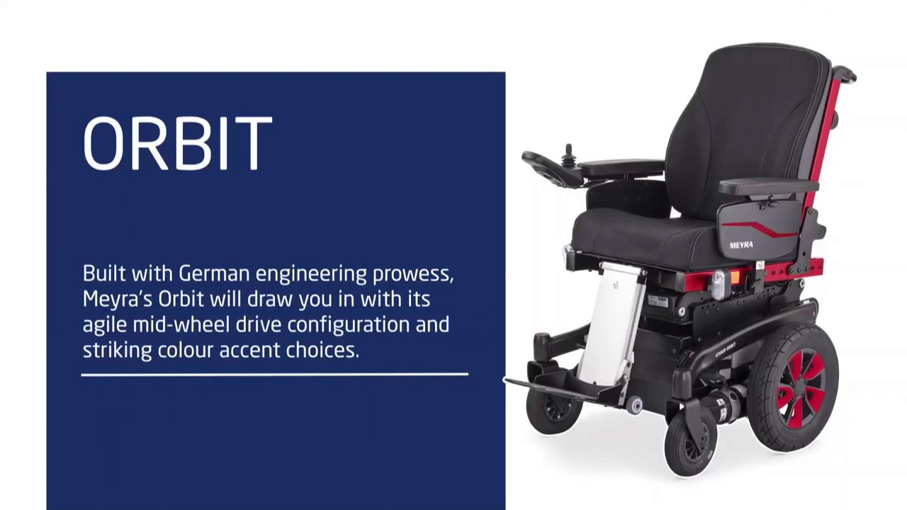 Meyra Orbit powered wheelchair from distributors of Meyra in Ireland ...