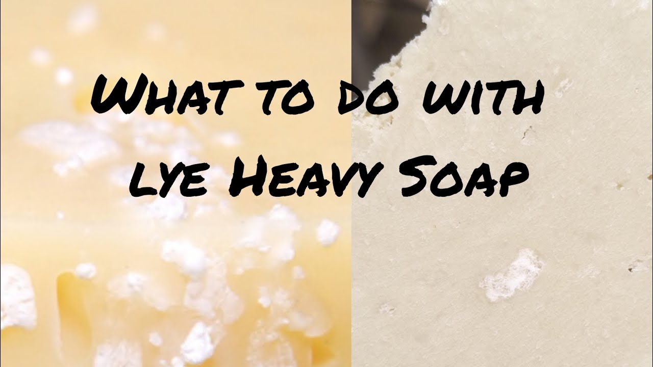 Rebatching lye Heavy Soap|Hot Process Soap|Cold Process Soap|Soap ...