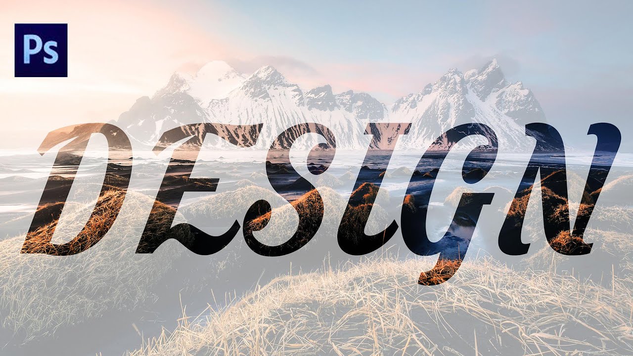 Transparent Text Effect | Photoshop Tutorial | Photoshop Manipulation ...