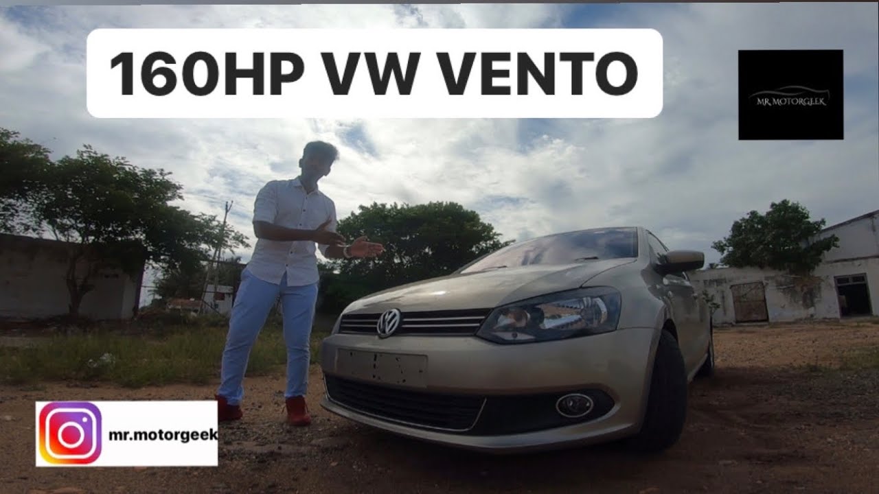 Modified 160HP Volkswagen Vento-The budget performance car - YouTube