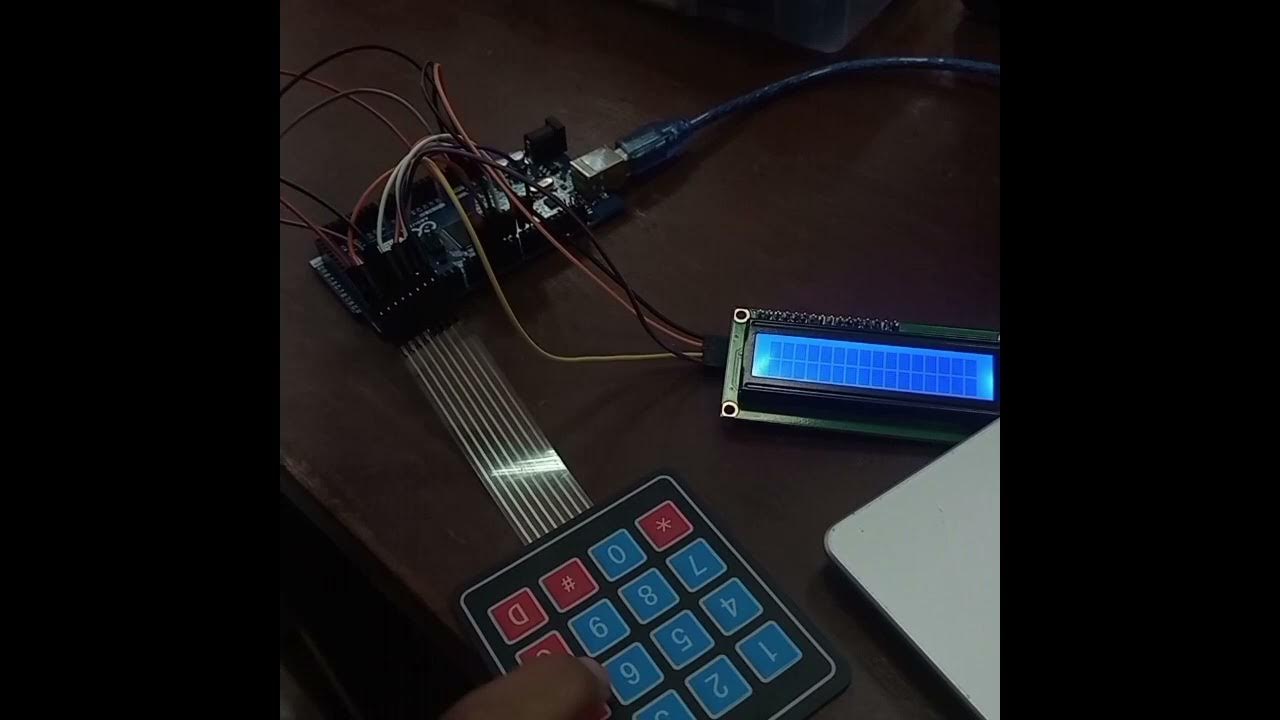 Praktek Rangkaian Keypad Menggunakan Mirokontroler Arduino - YouTube