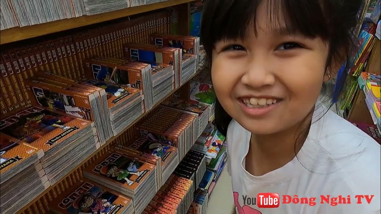 Tham quan nhà sách tại Bạc Liêu cùng Đông Nghi TV - YouTube