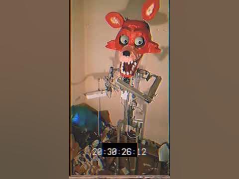 Самодельный аниматроник Фокси из fnaf поет в реальной жизни! FNaF VHS ...
