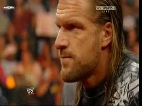 HHH/Orton Face off 2/2 - May 26th - YouTube