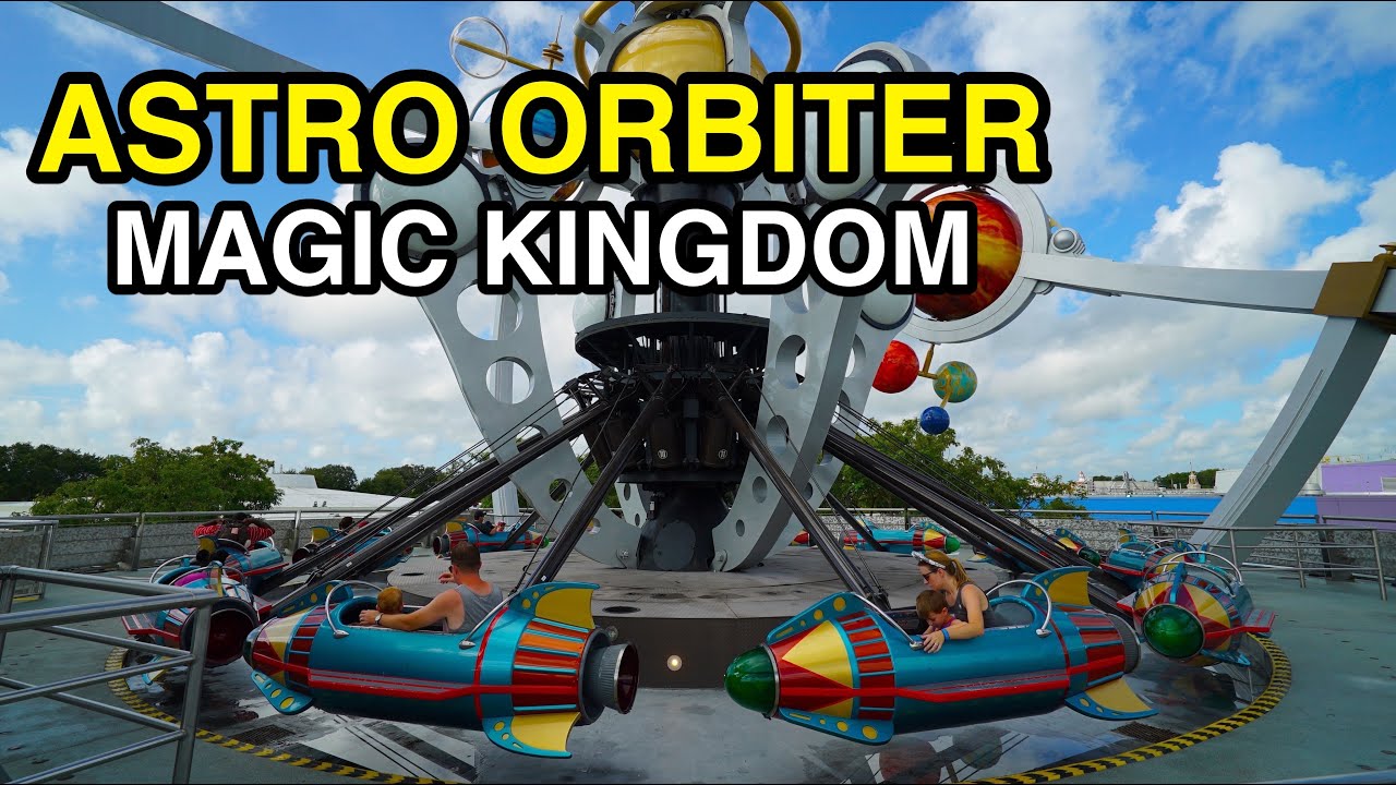 [4K] Astro Orbiter - Flying High : Magic Kingdom (Orlando, FL) - YouTube
