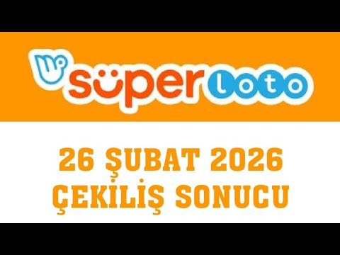 Süper Loto Çekiliş Sonucu 26 Şubat 2026
