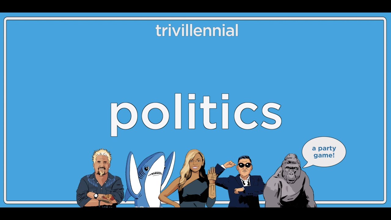 TRIVILLENNIAL Sample Questions - Politics - (Trivia For Millennials ...
