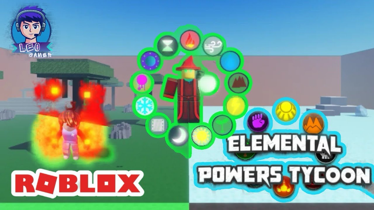 Elemental power tycoon - ROBLOX - YouTube