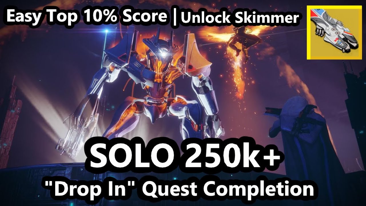 "Drop In" Quest Guide & Solo Top 10% on Titan (Inverted Spire ...