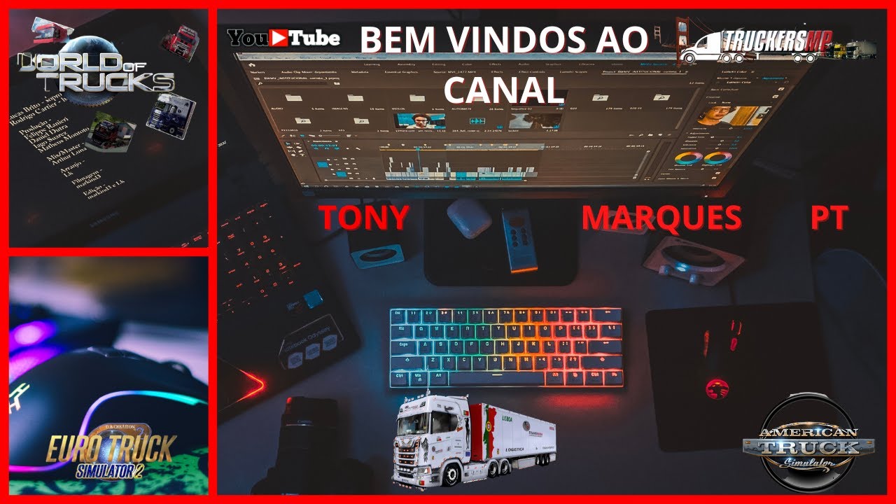 ETS2 - 1.47 / RODANDO PELO ETS2 / RUMO AOS 500 INSCRITOS - YouTube