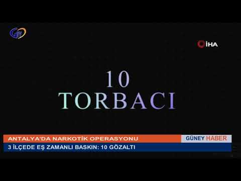 ANTALYA’DA NARKOTİK OPERASYONU