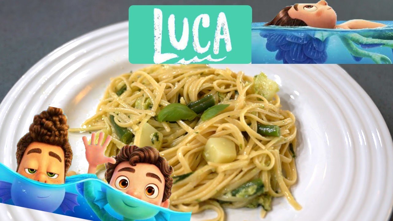 Making Trenette Al Pesto from Luca!!! - YouTube