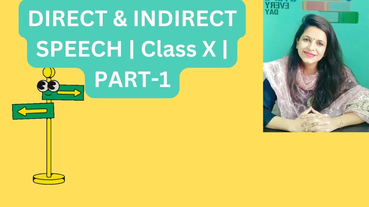 Direct Indirect speech | Easy tutorial | Learn French by Shagun - YouTube