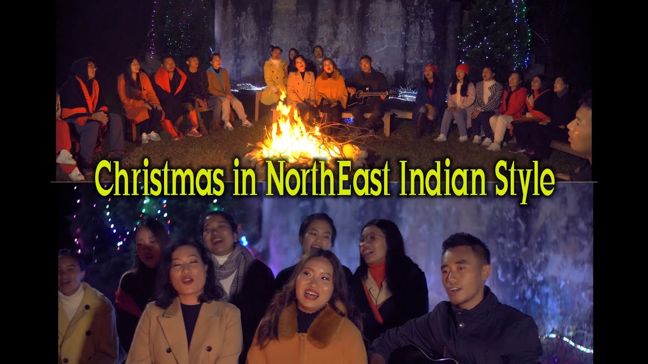 Typical Social Gathering of NorthEast Indian || Thonkhe Aliutu Juringbo ...