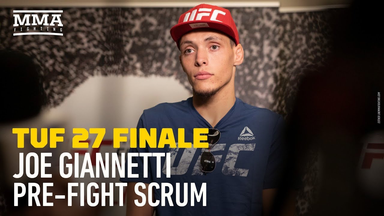 TUF 27 Finale: Joe Giannetti Says He Overcame 0-30 Wrestling Record in ...