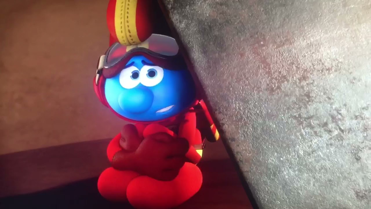 Smurfs a new touch of blue my smurf the hero - YouTube