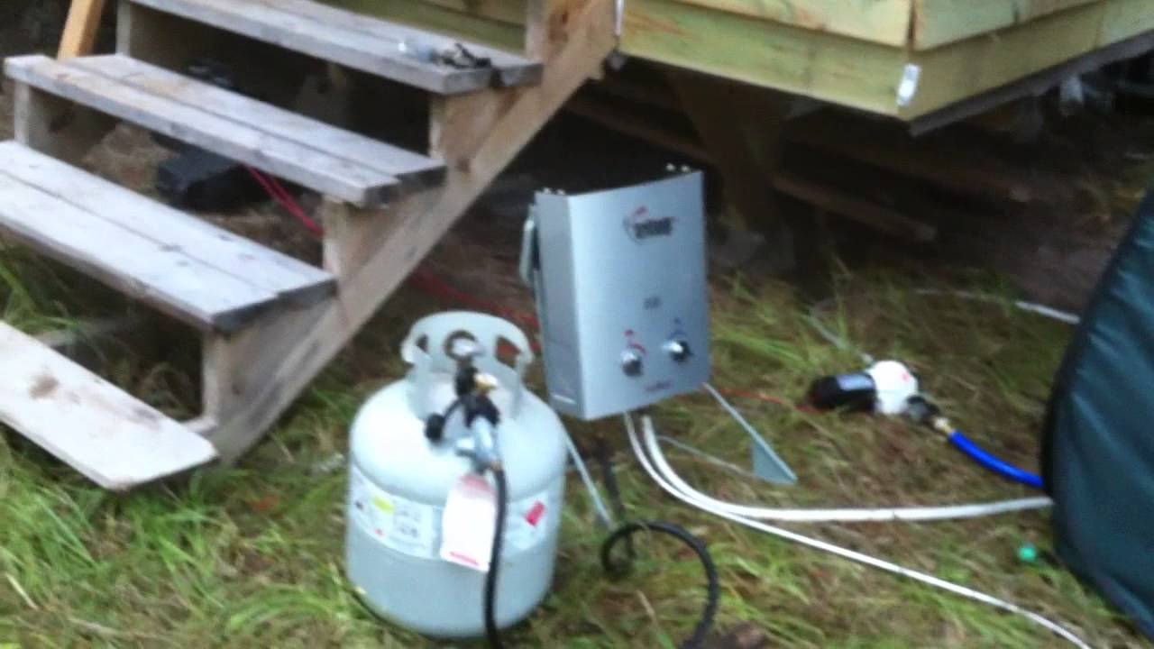 Tiny Prepper Cabin - Siding goes up and coyotes come out - YouTube