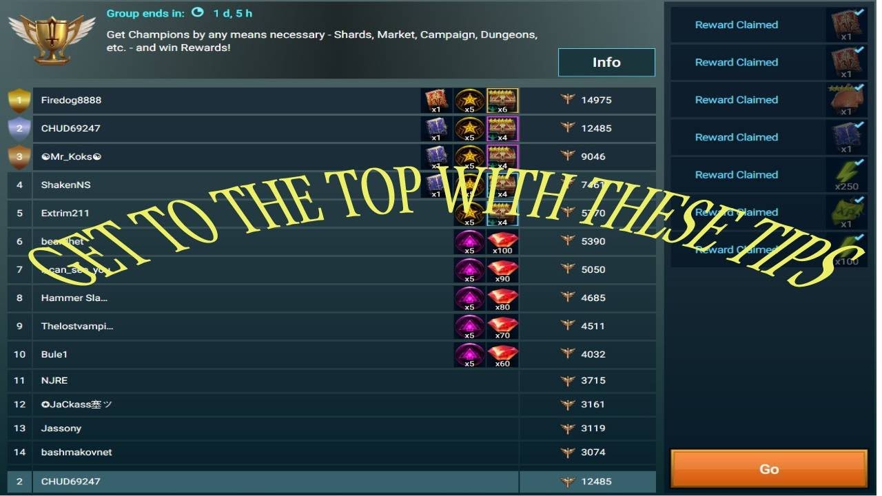 Best Raid Champion Chase Strategies. Sharing an amazing Raid moment in ...