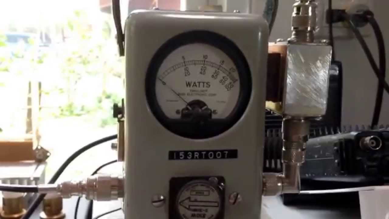 Testing small size 40m BPF to 100w - YouTube