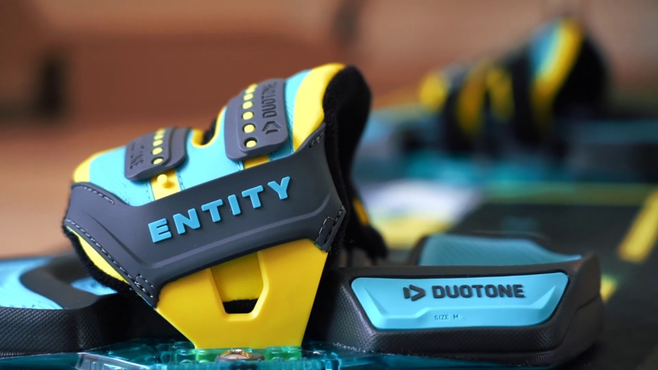 Duotone Entity Foot Strap Set-up! #TEAMTALK - YouTube