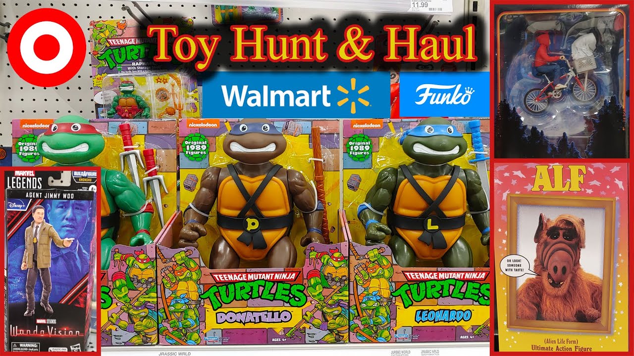 Toy Hunting NEW Action Figures | TMNT | "A Most Excellent Hunt" - YouTube