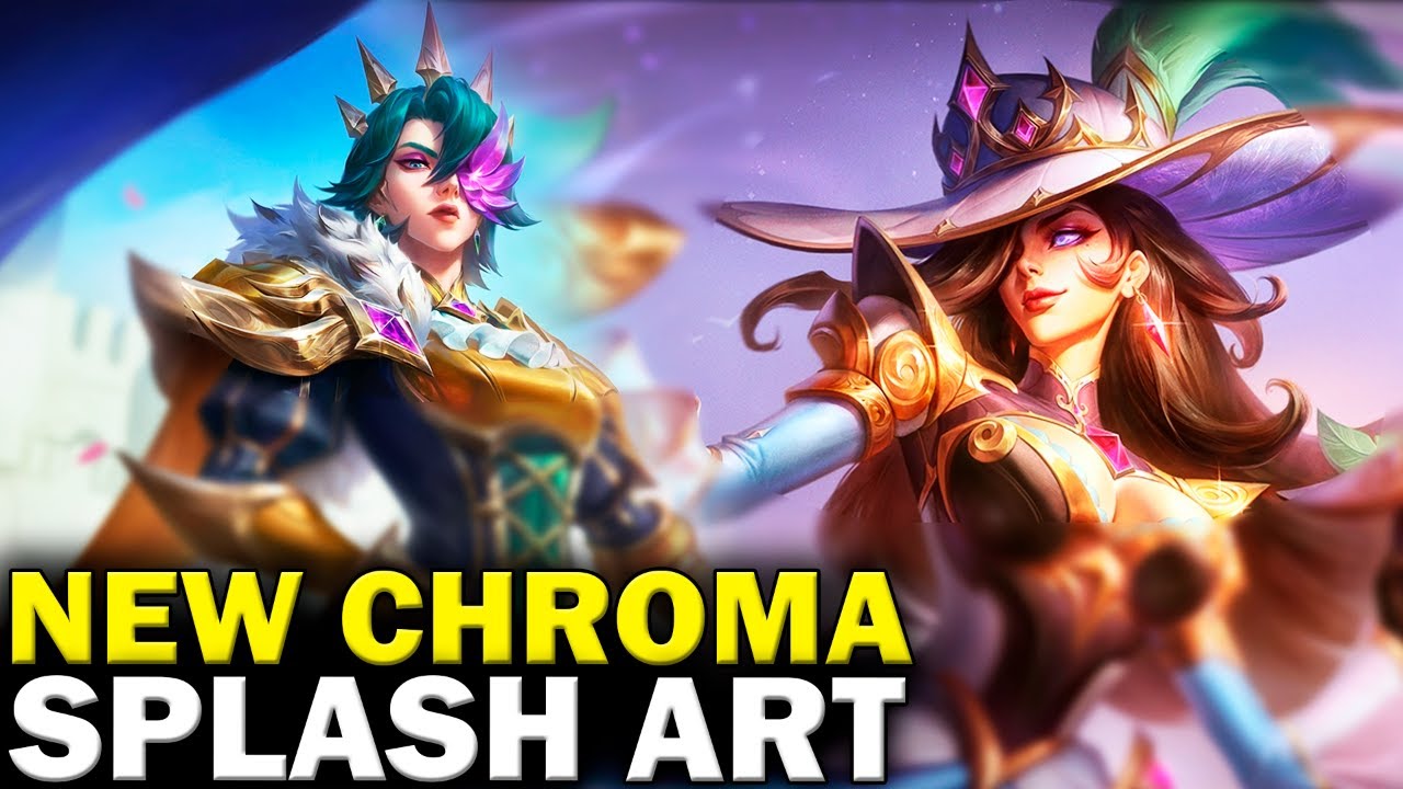 NEW Chroma Splash - Battle Queen MF, Gwen, Fiora & Annie - League of Legends - YouTube