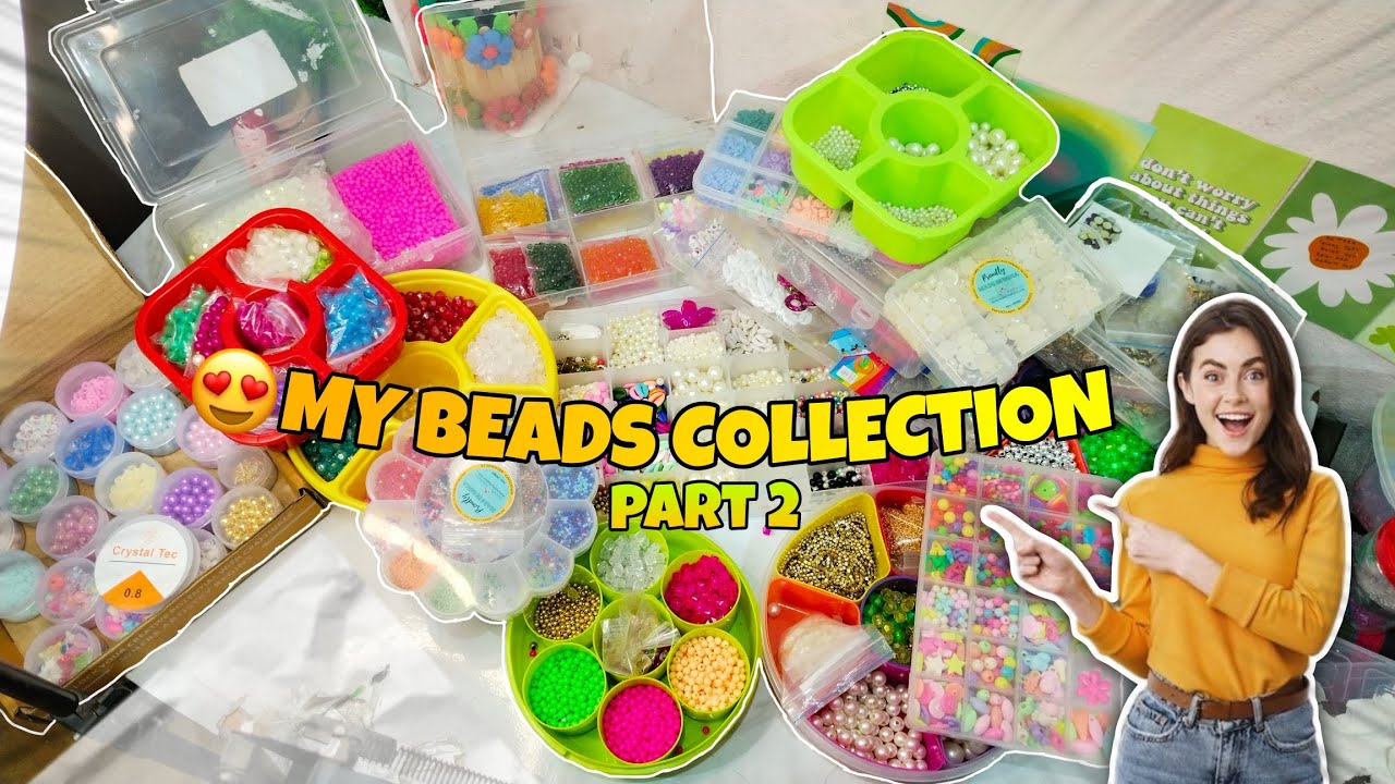 My BEADS Collection 😱|My ALL BEADS COLLECTION PART 2 |Beads Video ...
