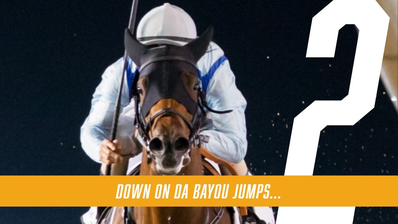 A nice performance from DOWN ON DA BAYOU, who jumps from the stalls ...
