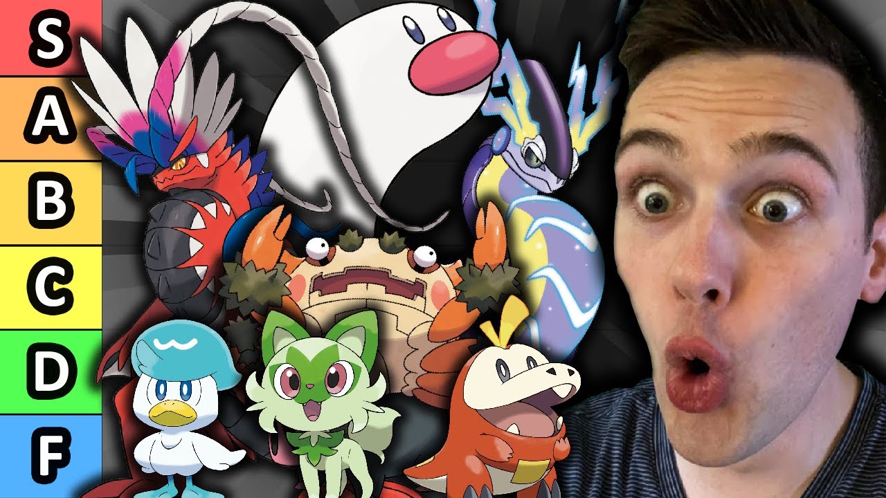 Generation 9 Pokemon Tier List - YouTube