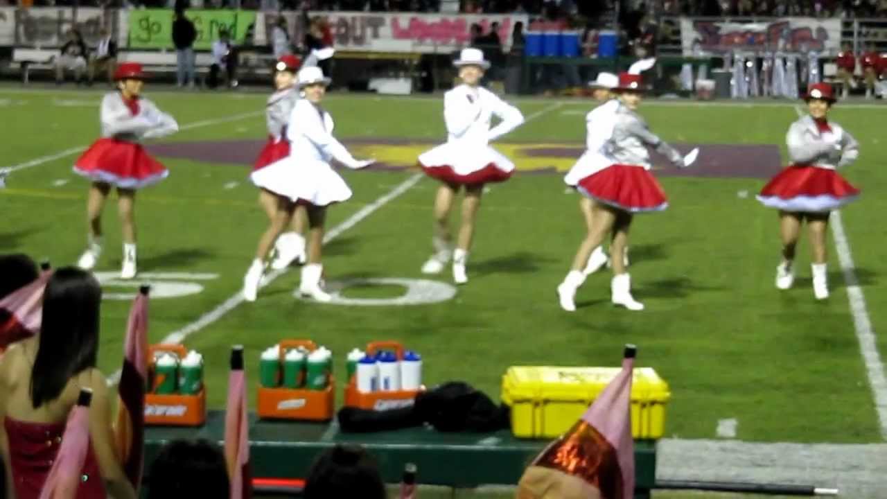 Woodrow Wilson High School Sweethearts Drill Team football game vs ...