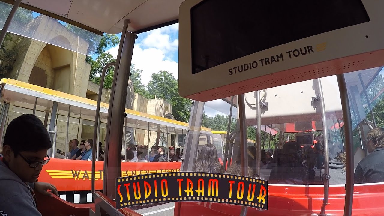 Studio Tram Tour at Walt Disney Studios Park - YouTube