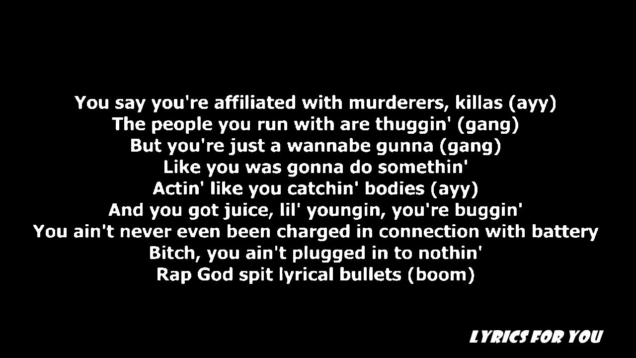 Eminem - Not Alike (Lyrics Video) Ft Royce de 5'9' - YouTube