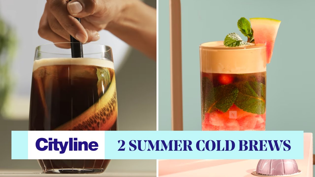 2 summer cold brew coffee recipes - YouTube