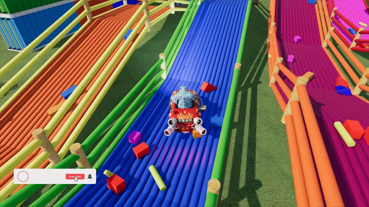 FS22: TRANSPORTING GIANT COLORFUL VEHICLES! Lowboy Trailer Action ...