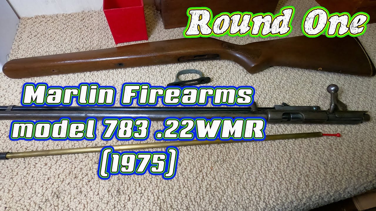 Marlin Model 783 22 WMR or 22 Magnum Rifle JM Stamp on Barrel Pew ...